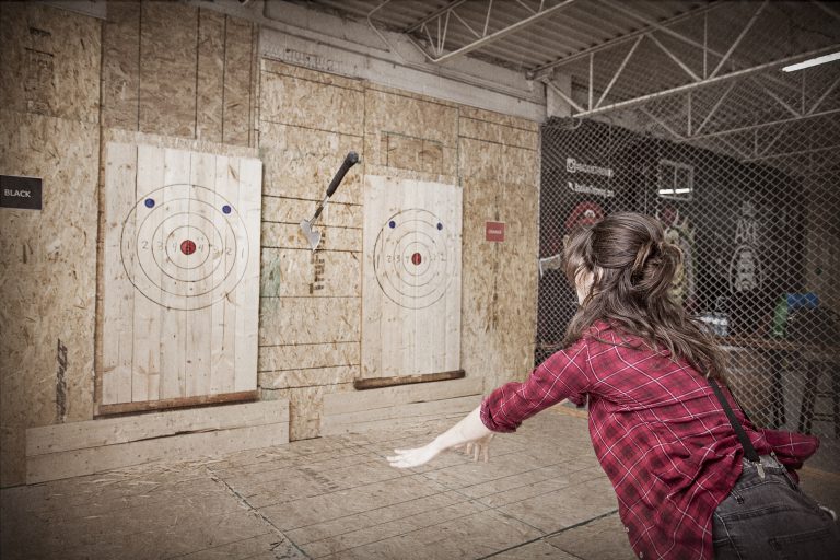 Corporate Events & Team Building - Axe Throwing